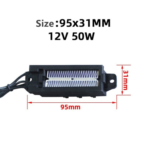 1 Pcs Automatic Thermostat Ptc Heater With Stand Corrugated Strip Small ...