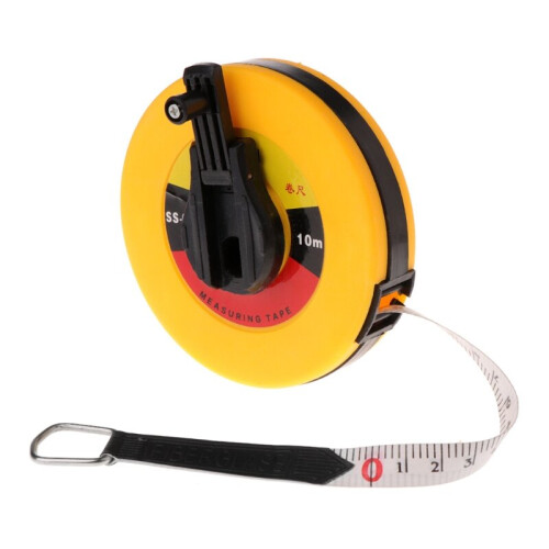2021 New Fiber Measuring Tape 10/15/20/30m Hand-held Disc Flexible ...