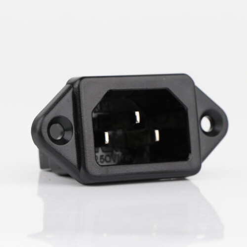 YTER AC FI-07(R) IEC Inlet Socket Rhodium Plated HIFI Power socket ...