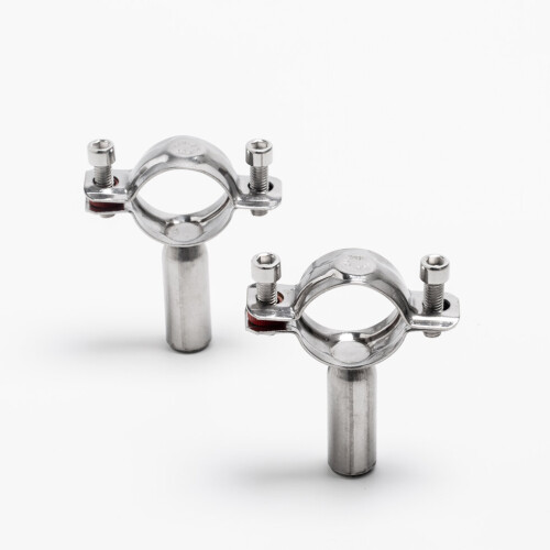 19MM -76 MM Sanitary Stainless Steel SS304 Bracket Pipe Fittings ...