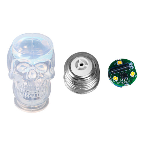 1 Set Practical Light Bulb Casting Mold Silicone Shape Light Bulb ...