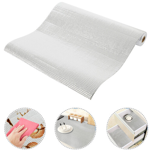 1 Roll Kitchen Sticker Waterproof Shelf Drawer Cabinet Liner Table ...