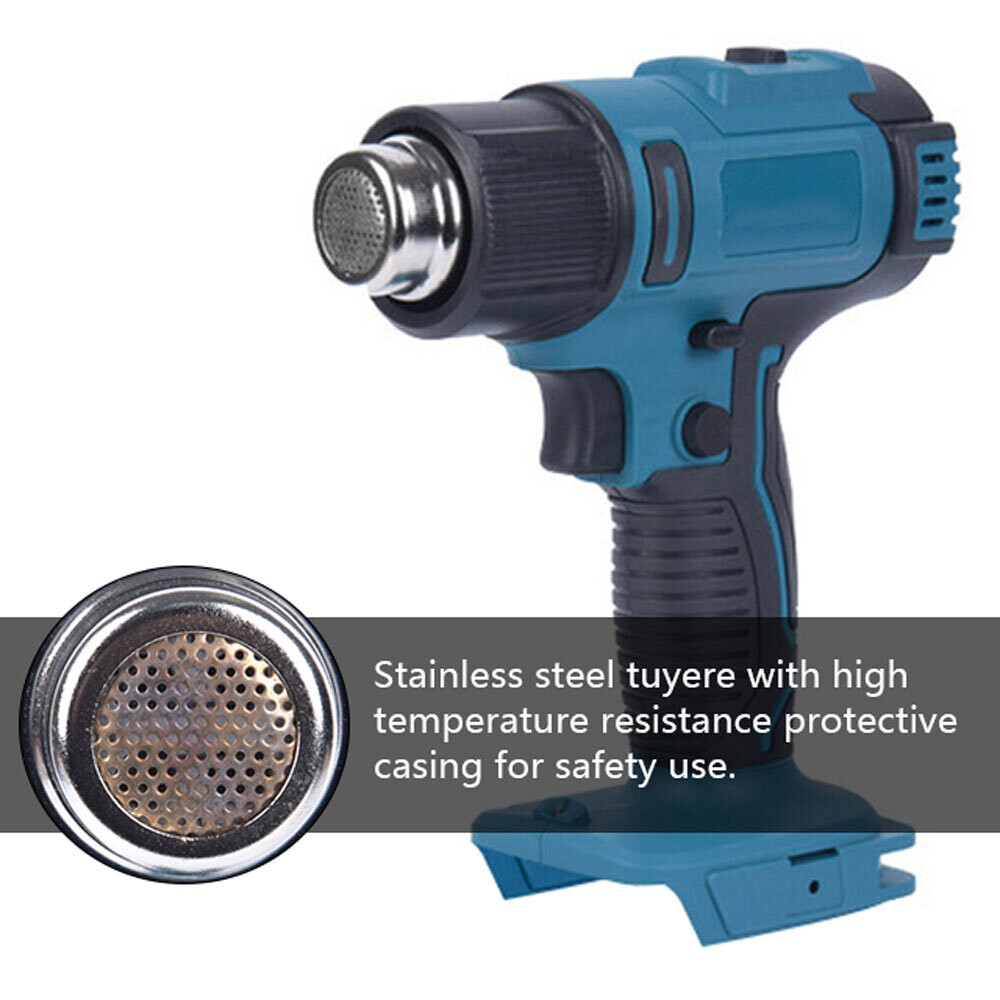 Cordless Handheld Hot Air Gun Machine Lithium Rechargeable Heating ...