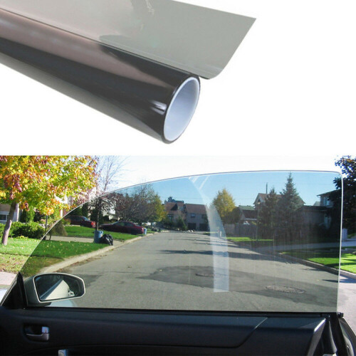 50*100 cm Black Glass Window Tint Shade Film 70% VLT Auto Car UV ...