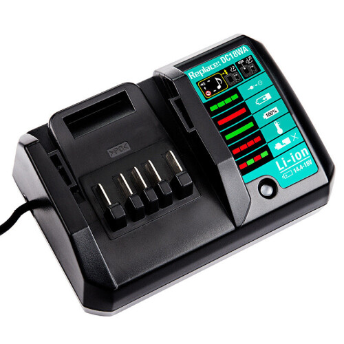 For Makita 14.4V-18V Li-Ion Battery Charger DC18WA Rechargeable Power Tool 100V-240V Lithium ...