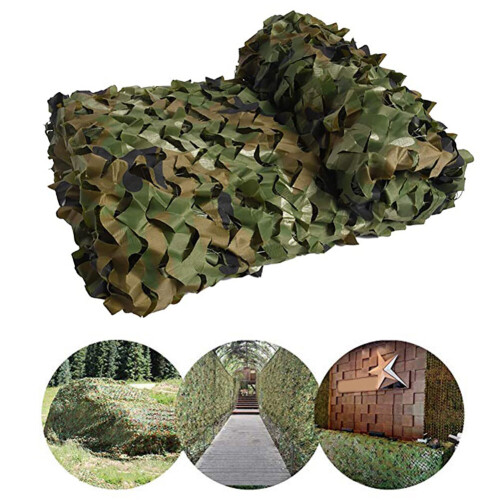 Hunting Military Camouflage Nets Woodland Army Training Camo Netting ...