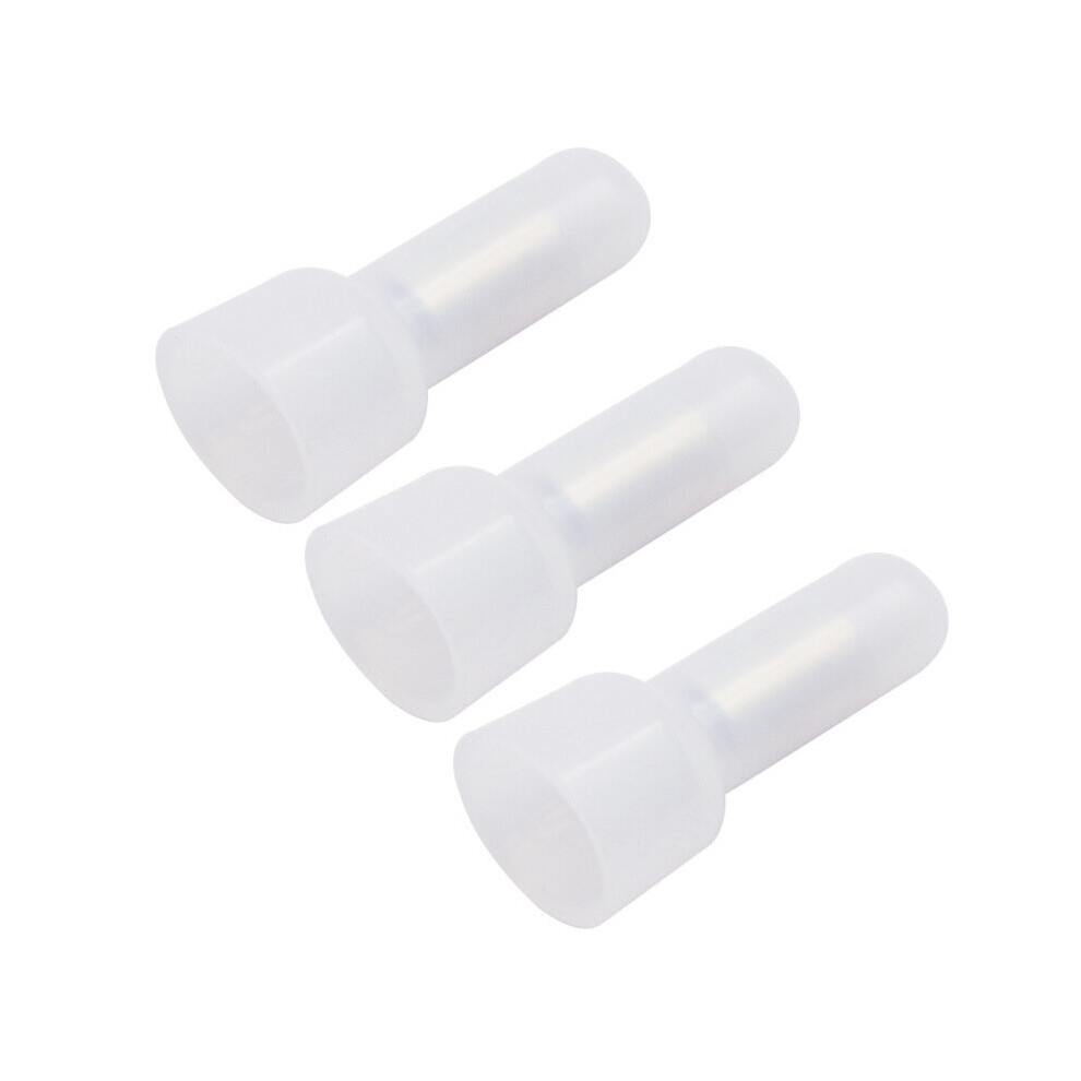 White transparent crimping cap, nipple closed-end wiring cap, wiring ...
