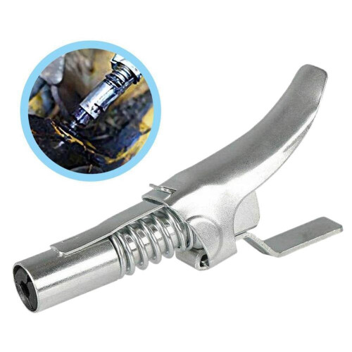Locking Clamp Type High Pressure Grease Nozzle Double Handle Grease Gun ...