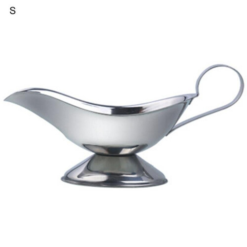 Stainless Steel Sauce Dish Gravy Boats Sauce Bowl S/M/L Seasoning Cup ...