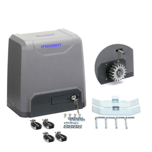 1000KG electric sliding gate motor gate automation with 4 transmitters ...