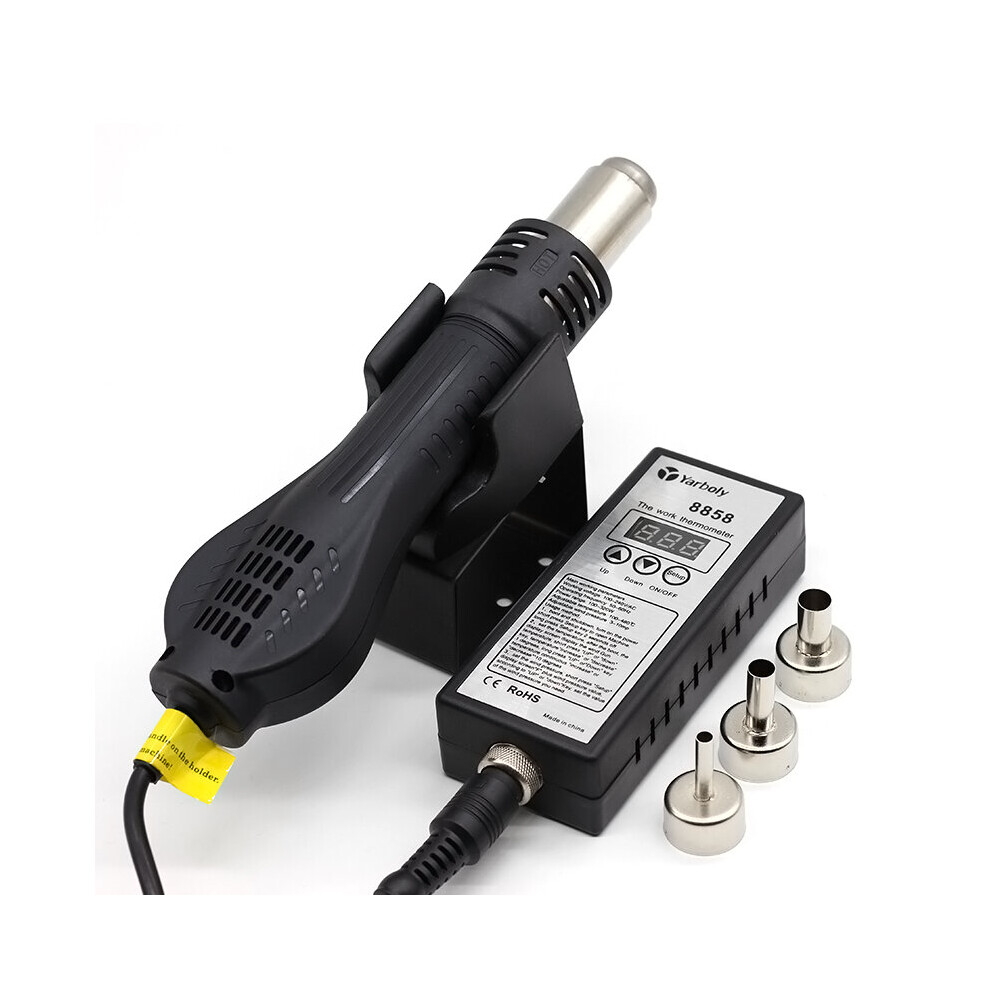 Soldering Station 8858 Portable Digital Hot Air Gun BGA Rework Solder ...