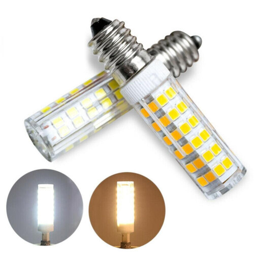 2X E14 7W Led Light Bulb Kitchen Range Hood Chimmey Fridge Cooker Warm ...