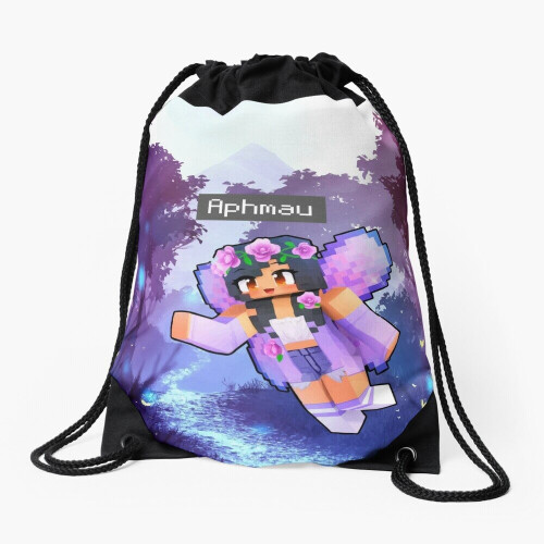 Drawstring Bag Aphmau Minecraft Magical Fairy Sport Gym Shoe Backpack on OnBuy