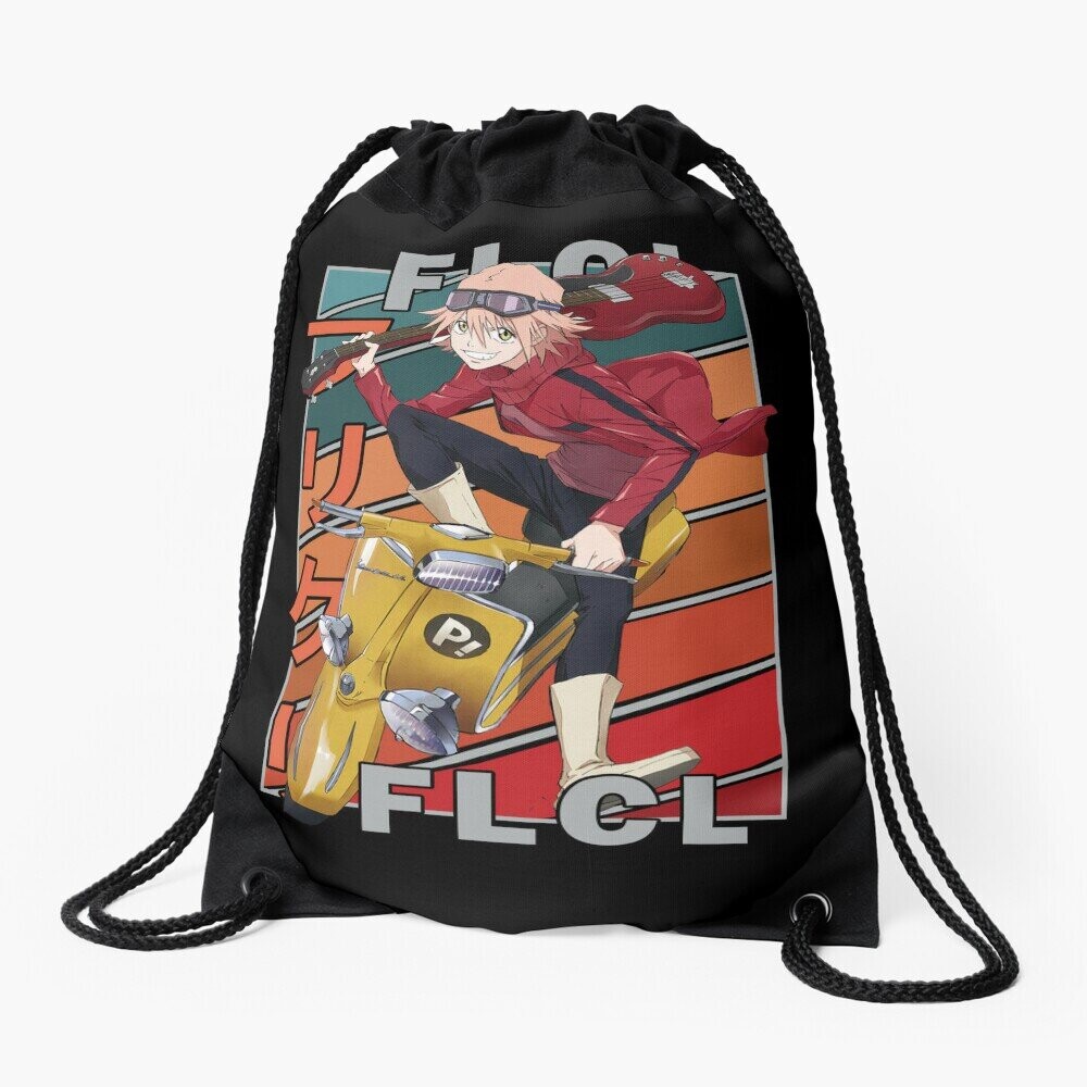 Drawstring Bag Haruko Haruhara Fooly Cooly Furi Kuri FLCL Vintage Color ...