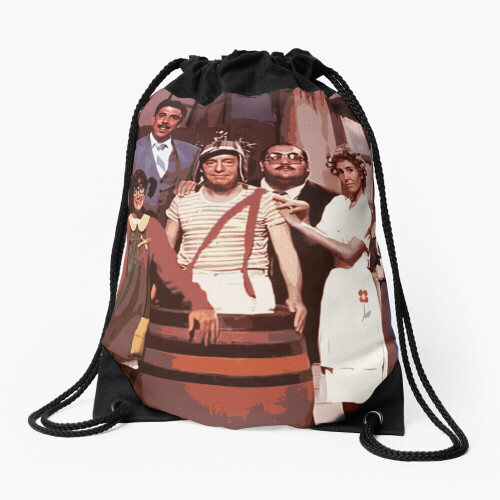 Drawstring Bag El Chavo del Ocho - La Chilindrina - Don Ramón Sport Gym ...
