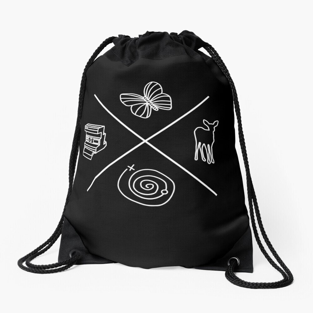 Drawstring Bag Life is Strange Symbols Sport Gym Shoe Backpack on OnBuy