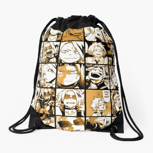 Drawstring Bag BNHA Kaminari Denki collage Sport Gym Shoe Backpack on OnBuy