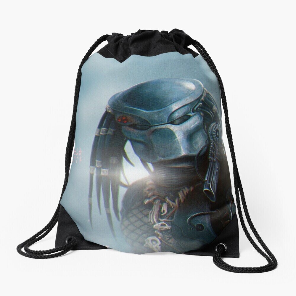 Drawstring Bag Predator Wallpaper Sport Gym Shoe Backpack on OnBuy