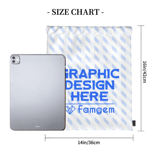 Drawstring Bag UN SDGs United Nations Sustainable Development Goals Let ...