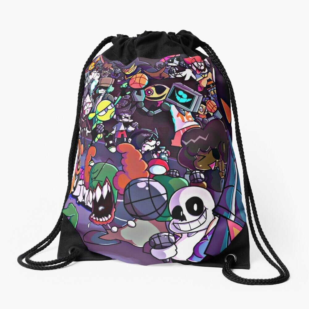 Drawstring Bag Fnf best Characters Friday Night Funkin Sport Gym Shoe ...