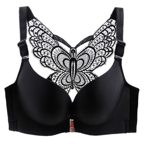 ( Black, 36C) Secrets Comfort Rose Bra Floral Secrets No Wire Bra on OnBuy