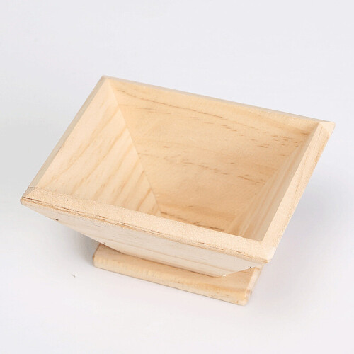 (15X7X11.5CM) Wooden Zongzi Mould DIY Traditional Chinese Food Rice ...