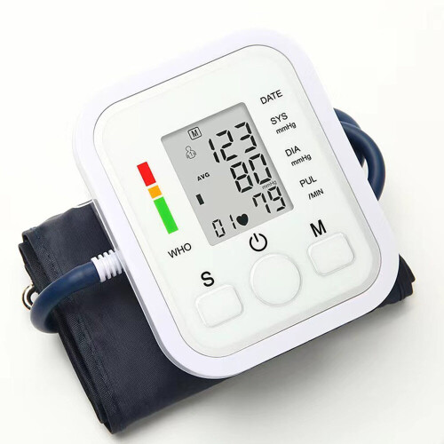 Automatic Digital Blood Pressure Monitor Large Cuff Heart Rate ...
