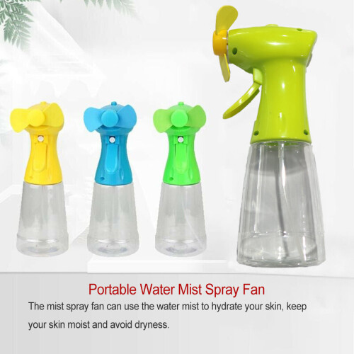 Mist Water Spray Fan Portable Handheld Cooling Mist Sprayer Facial ...