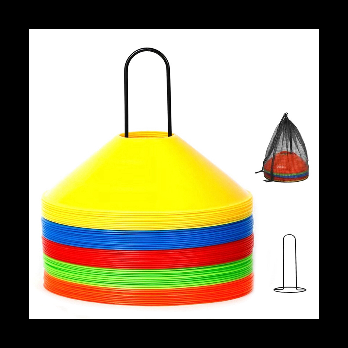 Football Training Logo Disc Logo Cone Disc Round Mouth Disc Obstacle ...