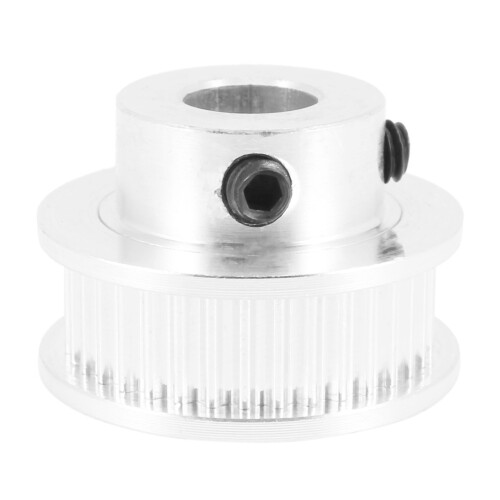 Aluminum GT2 36 Teeth 8mm Bore Timing Belt Pulley Flange Synchronous ...
