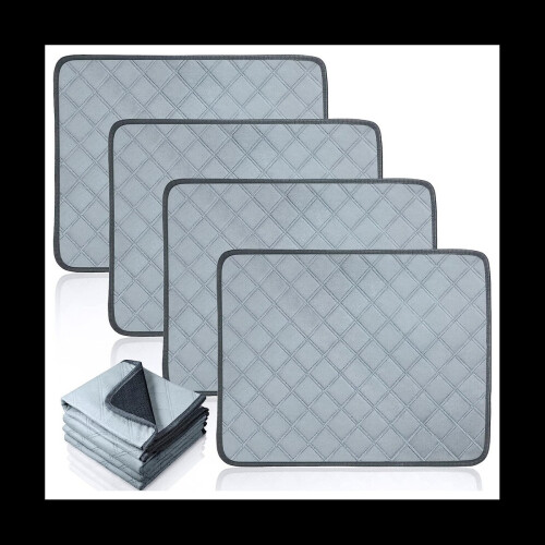 Washable Pee Pads Reusable Pads Fast Absorbing Incontinence Pads Non ...