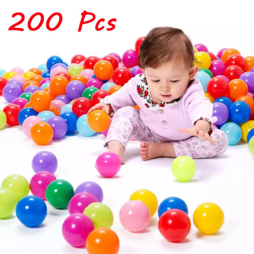 Colorful Children Balls Baby Ball Pit Toy Eco-Friendly Soft Game Swim ...