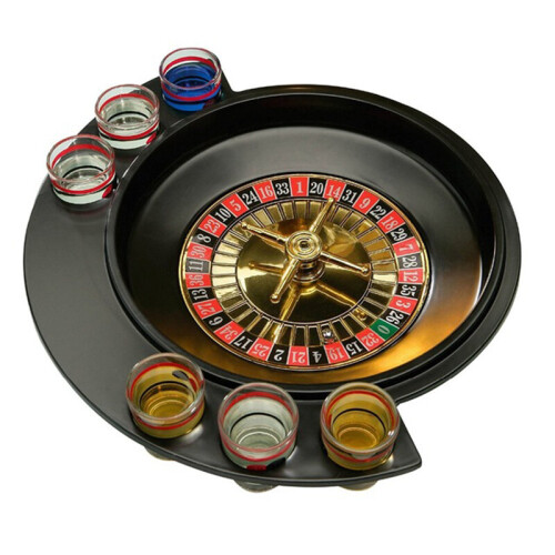 Novelty Gifts Russian Lucky Shot Party Games Roulette Drinking Game ...