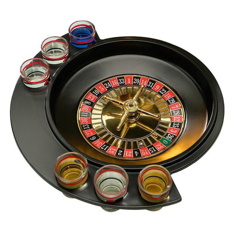 Novelty Gifts Russian Lucky Shot Party Games Roulette Drinking Game ...