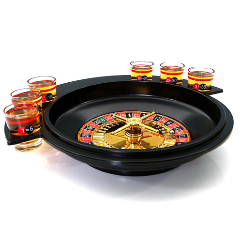 Novelty Gifts Russian Lucky Shot Party Games Roulette Drinking Game ...