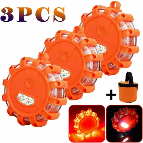 Car Emergency Light V16 Homologated Dgt Road Flares Beacon Help Police ...