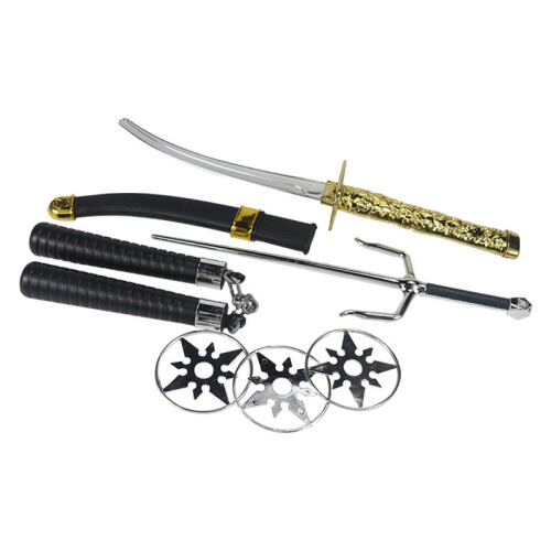 Children Plastic Sword Series Halloween Props Samurai Sword Ninja Sword ...