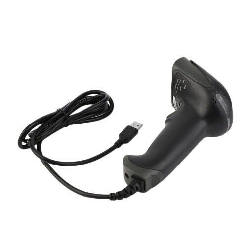 Black/Yellow USB 2.0 Handheld Barcode Reader, Laser Bar Code Scanner ...