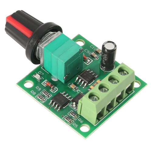 1.8V 3V 5V 6V 7.2V 12V 2A 30W DC Motor Speed Controller Mini DC Motor ...