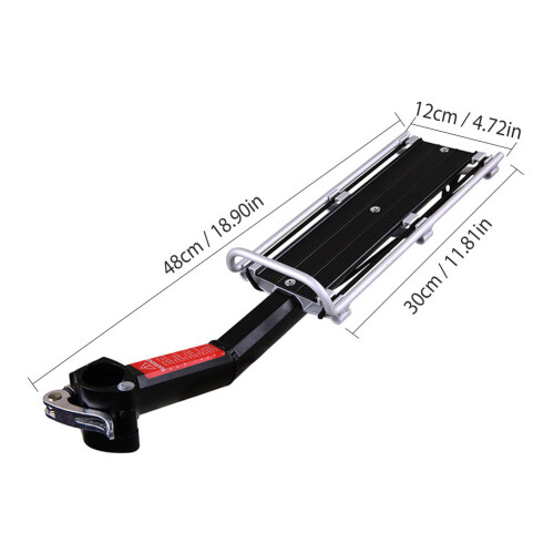 Bicycle Luggage Carrier Bike Rack Luggage Carrier Quick Release ...