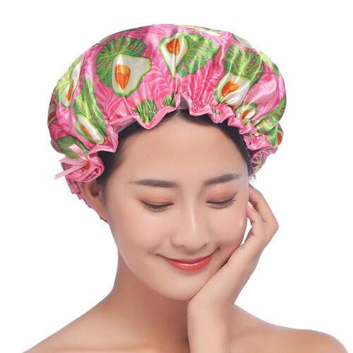Women Shower Cap Household Black-sided Baotou Shampoo Bathroom ...