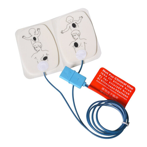 10Pairs/Pack AED Training Electrode For Kid Defibrillation Connecting ...