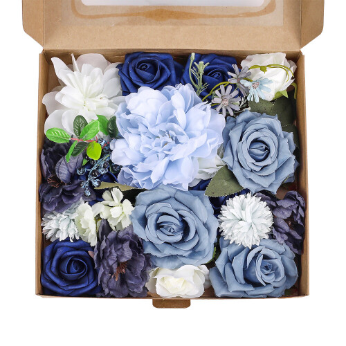 Fake Flower Gift Box for Valentine Day Wedding on OnBuy