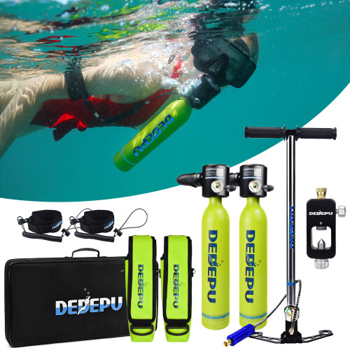 S3000 Mini 0.5L Scuba Tank Dive Air Cylinder Oxygen Cylidner 10 Minutes ...