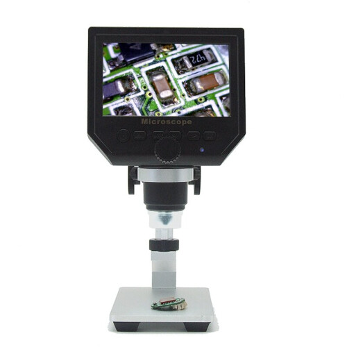 600X digital microscope 4.3 inch HD LCD soldering Tool electronic video ...