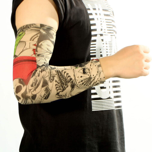 New Fashion Fake Mixed Nylon Fake Temporary Tattoo Art Arm Designs ...