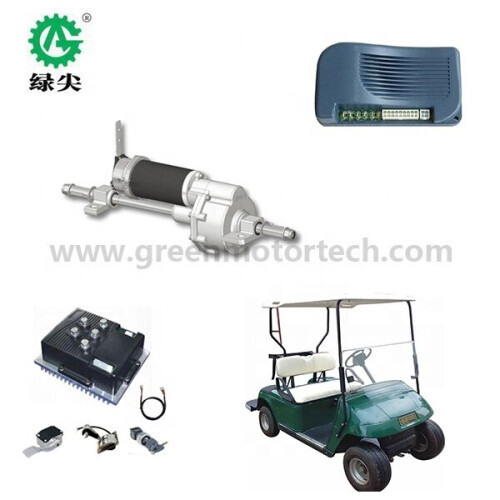 500W electric vehicle AC drive system, electric golf cart motor ...