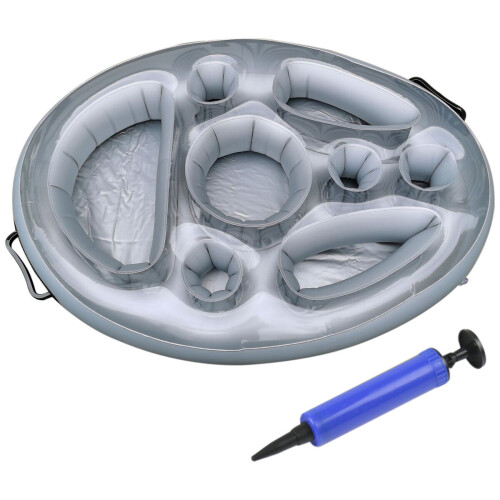 Floating Drinking Holder Large Capacity Pool Drinking Cooler with 8 ...