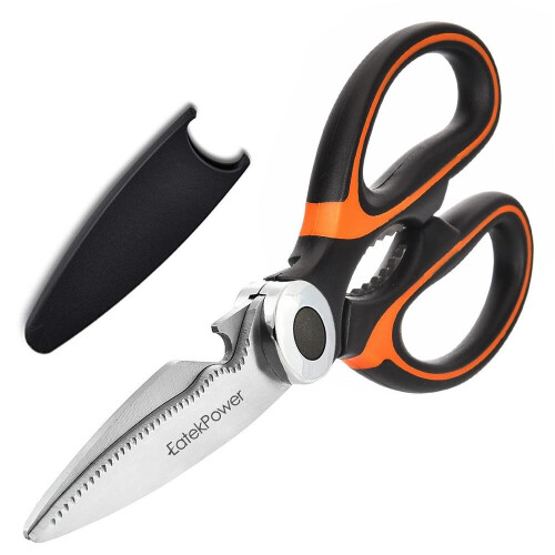 kitchen shear Multi-functional Stainless Steel Poultry Kitchen scissor Bottle opener Bone Cutter ...