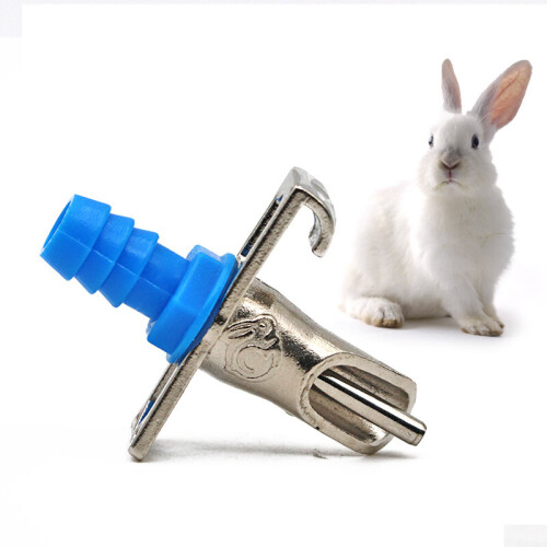 20PCS Rabbit Automatic Nipple Water Feeder Rodents Waterer Rabbit ...